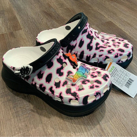 CROCS | Shoes | Crocs X Ron English Limited Edi Party Animal Cruella Bae Platform Clog Wmnsz 8 ...
